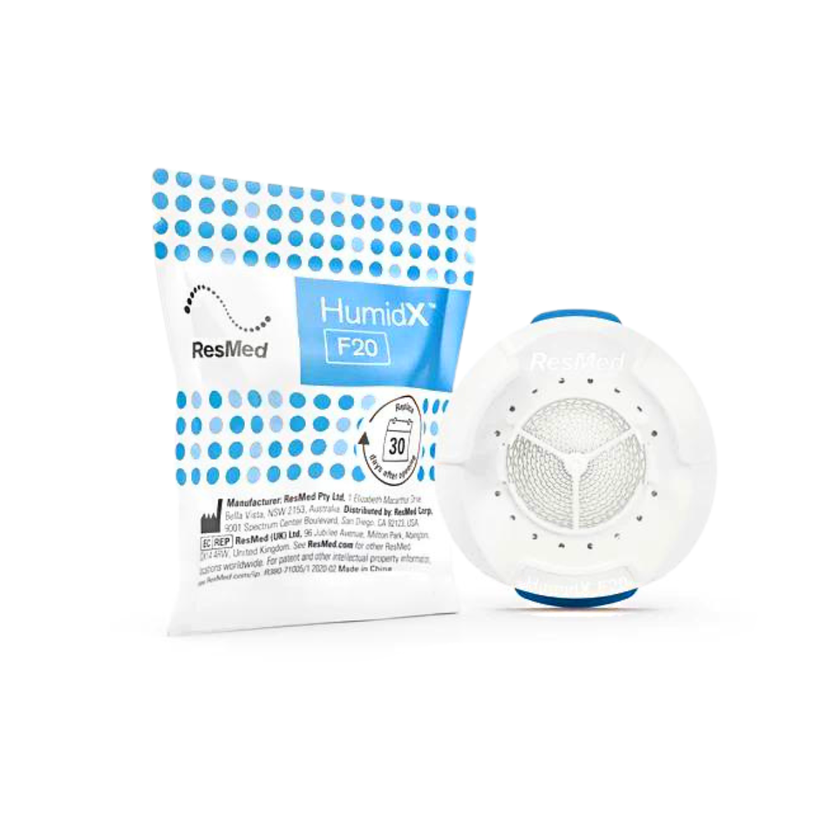 HumidX Heat & Moisture Exchanger (HME) For AirFit F20 Series ...