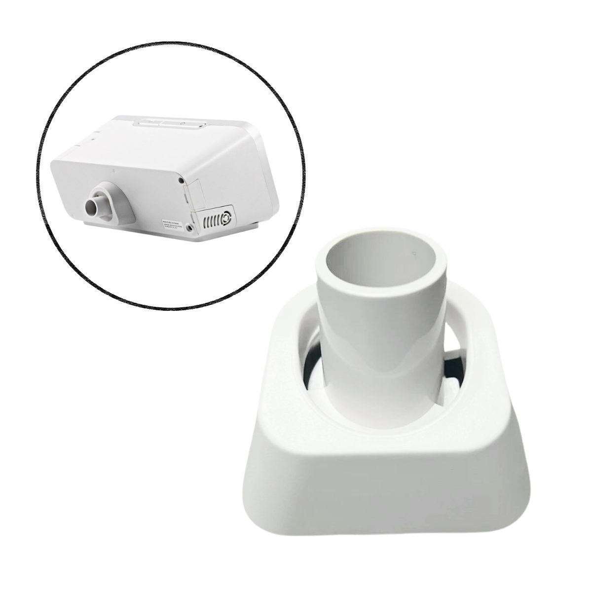 iBreeze Gas Outlet Connector - MonsterCPAP – MonsterCPAP